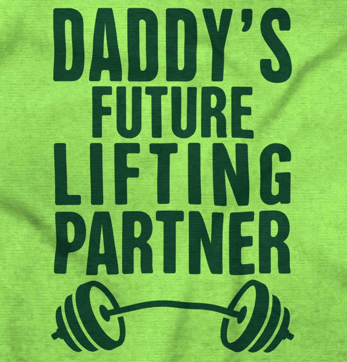 Daddy's Future Lifting Partner Romper Bodysuit | Brisco Baby