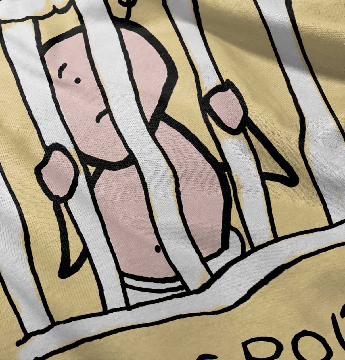 Jail Crib Baby Romper | Life Is Poop – Brisco Baby