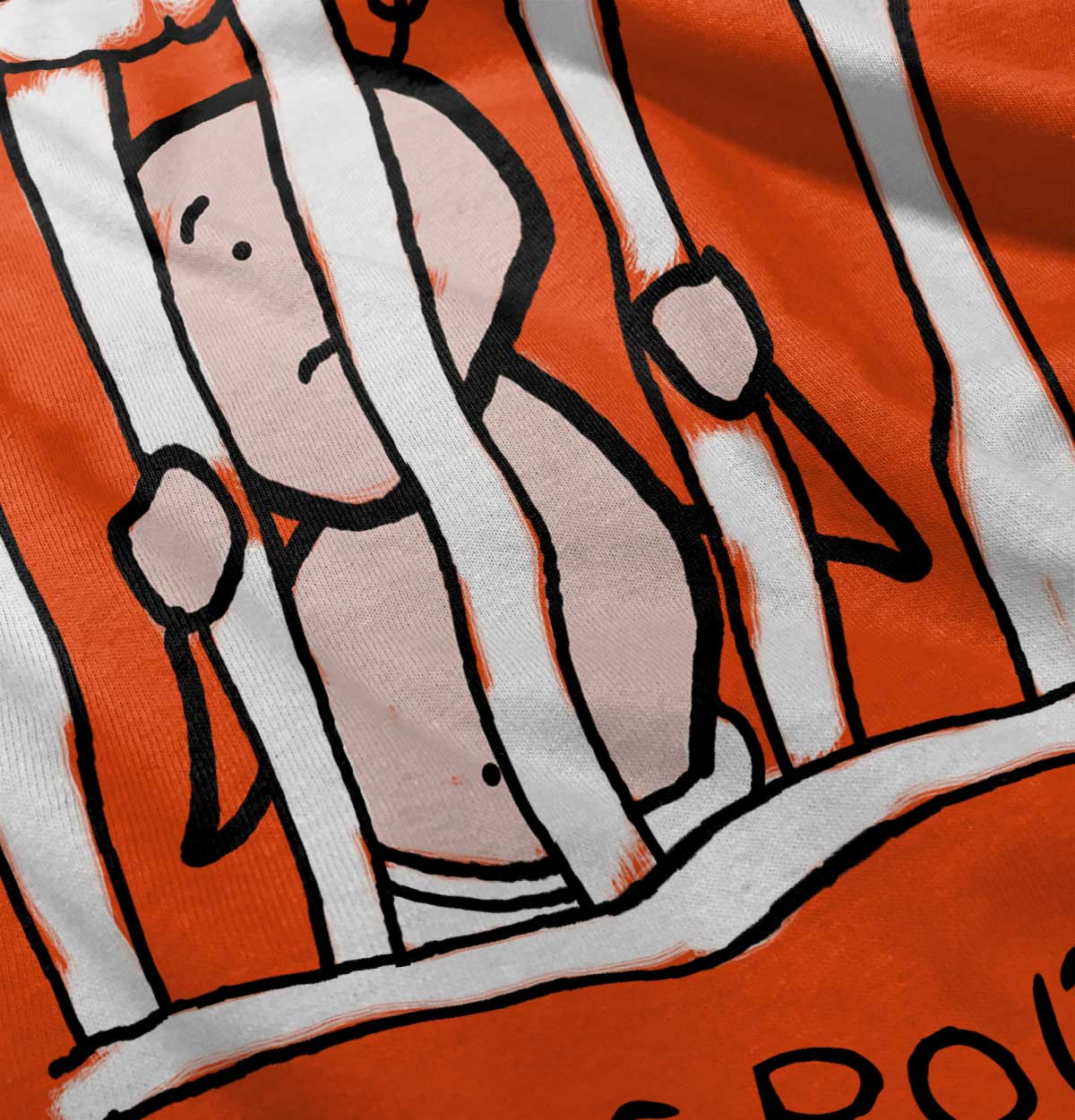 Jail Crib Baby Romper | Life Is Poop – Brisco Baby